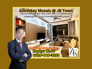 Southkey Mosaic @ Johor Bahru Town Service Apartment For Rent for ...