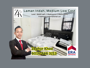 Laman Indah Medium Low Cost House For Sale for Sale @RM360,000 By ...