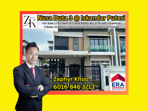 Nusa Duta 3 Double 2 Storey Semi Detached House For Sale for Sale @RM1 ...