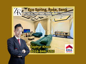 Eco Spring, Rose Rena Type 2 Storey Garden Home for Sale @RM1,120,000 ...