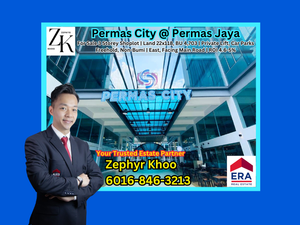 Permas City @ Permas Jaya 3 Storey Shoplot For Sale for Sale @RM2 ...
