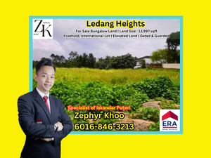 Ledang Heights Bungalow Land Elevated Land For Sale for Sale @RM1 ...