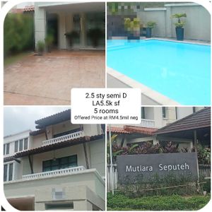 MUTIARA SEPUTEH SEMI D WITH POOL for Sale @RM4,500,000 By RACHAEL FOO ...