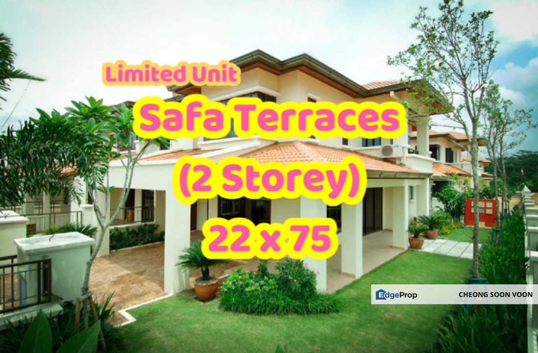 Safa Terraces 2 Storey 22 x 75 Limited Unit For Sale for Sale @RM3,080,000 By CHEONG SOON VOON ...