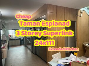 3 Storey Superlink @ Taman Esplanad , Bukit Jalil for Sale @RM2,100,000 ...
