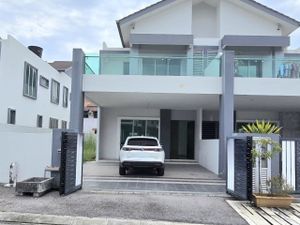Ipoh Lapangan Kinara Double Storey Intermediate Corner House For Sale ...