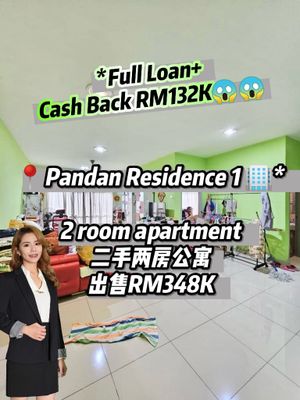 Full Loan! Pandan residence apartment for sale, near ciq jb town ...