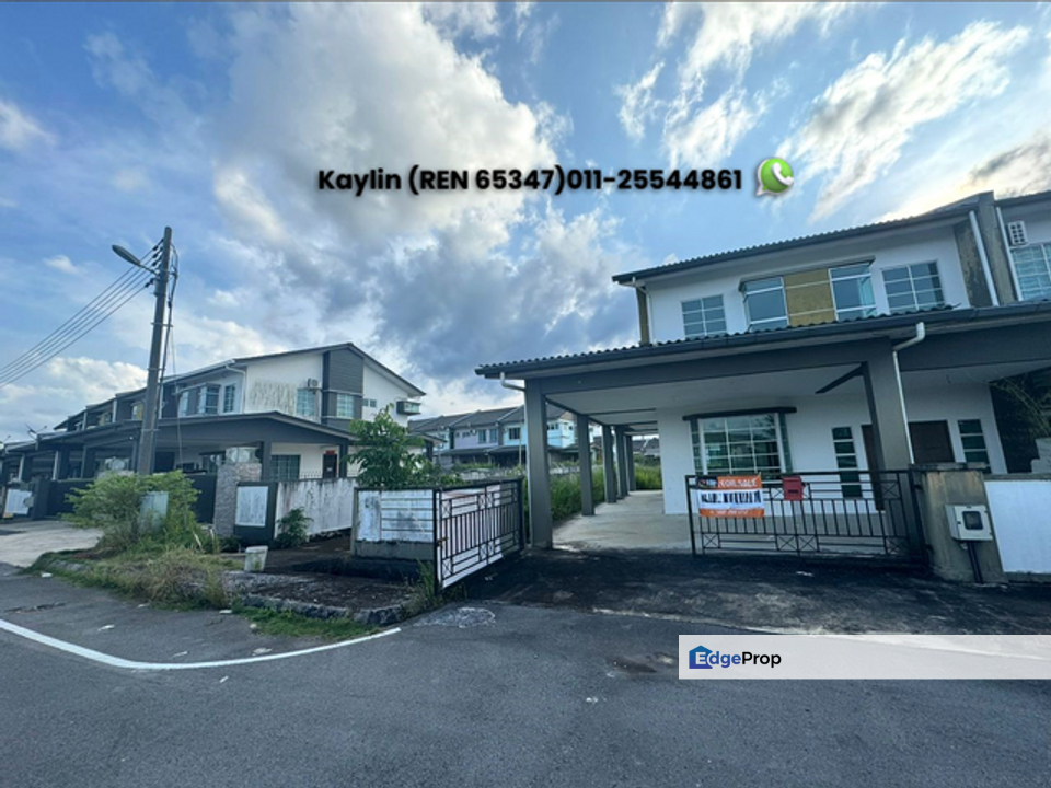 Double Storey Terrace Corner at Stakan Sentoria, 7th Mile for sale for ...