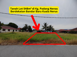 [𝐓𝐀𝐍𝐀𝐇 𝐆𝐑𝐄𝐃 𝐀]𝐓𝐚𝐧𝐚𝐡 𝐋𝐨𝐭 𝐁𝐚𝐧𝐠𝐥𝐨 𝐛𝐞𝐫𝐬𝐚𝐢𝐳 𝟓𝟒𝟖𝐦² 𝐝𝐢 𝐊𝐠. 𝐏𝐚𝐝𝐚𝐧𝐠 𝐍𝐞𝐧𝐚𝐬, 𝐊𝐮𝐚𝐥𝐚 𝐍𝐞𝐫𝐮𝐬 for Sale @RM250 ...