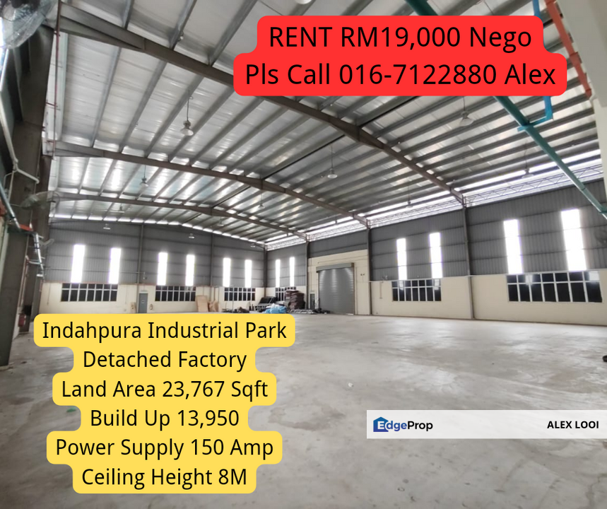 Kulai Indahpura Industrial Park Detached Factory For Sale Senai Johor ...