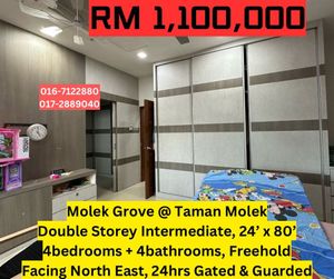 Taman Molek Molek Grove 1/Xx 2 Storey Superlink House For Sale ...