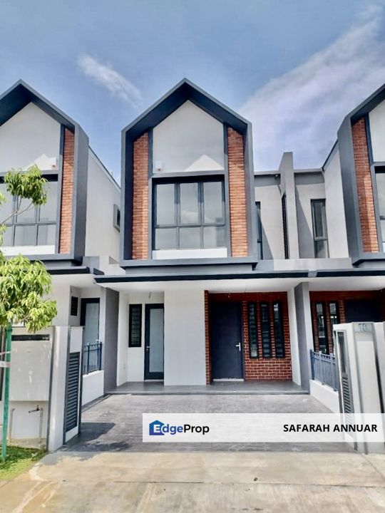 Dual Frontage Double Storey Linked House, Ilham Residence, Elmina ...