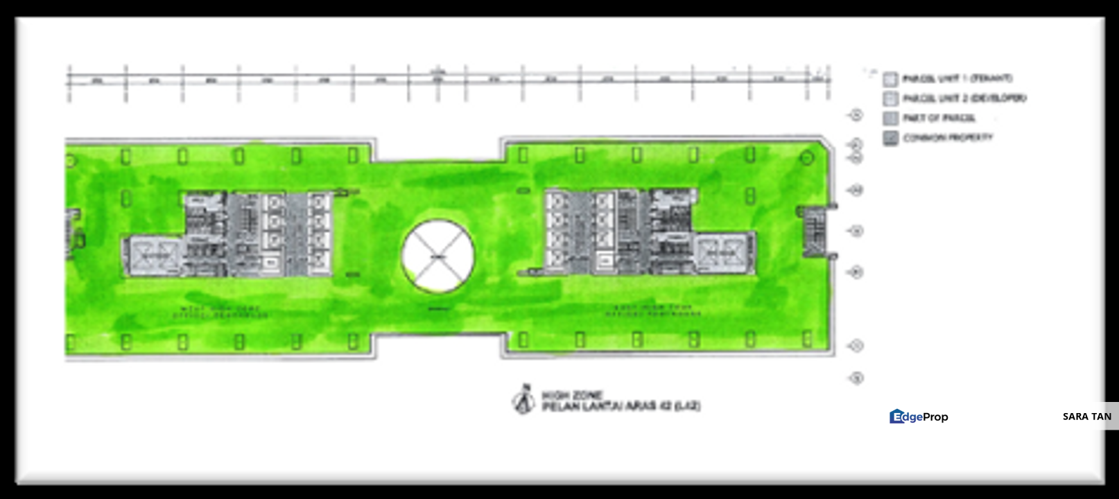 KL Q Sentral penthouse office high roi top floor near klia mrt lrt ktm ...