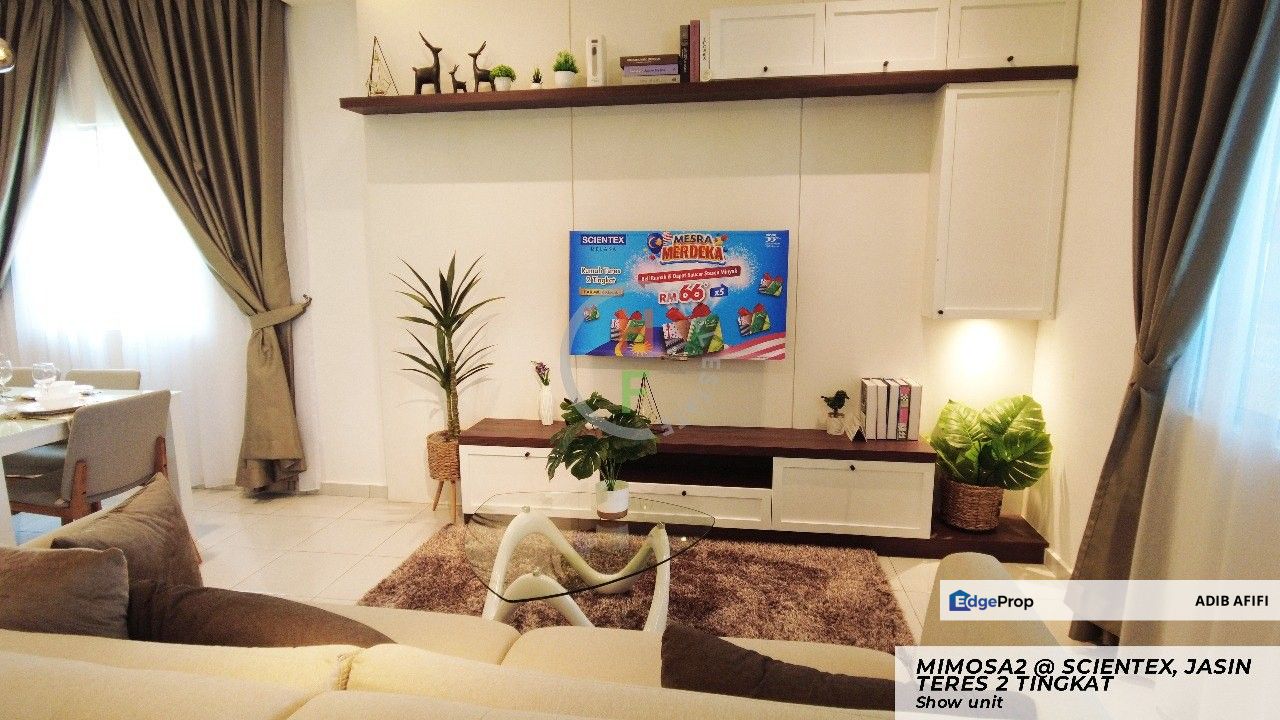 RUMAH TERES DUA TINGKAT SCIENTEX BANDAR JASIN, MELAKA for Sale @RM248 ...