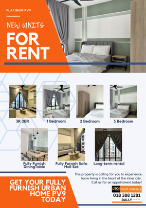 PV9 Residences for Rental @RM2,800 By DALILA RADZI | EdgeProp.my