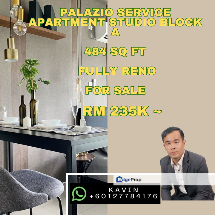 Palazio Austin Studio Fully Furnish For Sale for Rental @RM235,000 By ...