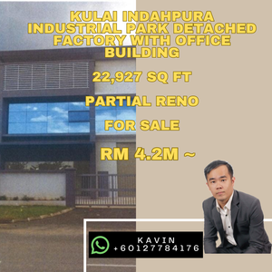 Kulai Indahpura Industrial Park Light Industry Detached Factory with ...