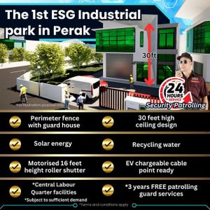 SemiD Factory Menglembu Ipoh New Project for Sale @RM899,000 By ETHAN LEONG | EdgeProp.my