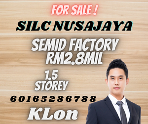 SILC Nusajaya SemiD Factory for Sale @RM2,800,000 By LER KEI LON ...