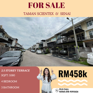 Jalan Scientex Jaya/Taman Scientex Senai for Sale @RM458,000 By NANA NG | EdgeProp.my