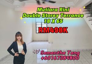 Original Condition Double Storey Terrace At Mutiara Rini For Sale for ...