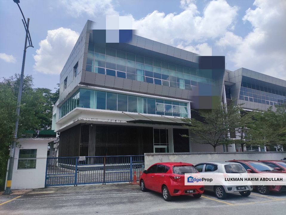 3 Storey Semi D Factory/Corporate Office, Kawasan Perindustrian Tiong ...