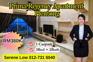 Prima Regency Dorchester Court Plentong for Sale @RM380,000 By SERENE ...