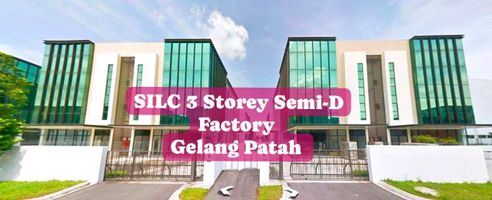 SILC Nusajaya Johor Bahru 3 Storey Semi-D Factory for Sale @RM3,300,000 ...