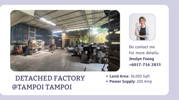 Tampoi, Tampoi Detached Factory For Sale for Sale @RM5,500,000 By ...