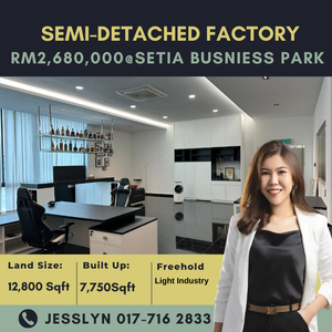 Taman Laman Setia, Gelang Patah Semi-Detached Factory For Sale for Sale ...