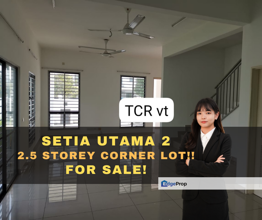 2.5 Storey Corner Lot Setia Utama 2 Setia Alam Shah Alam Selangor Best Location Peaceful for ...