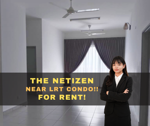The Netizen Residence For Rent Partly Furnish Near LRT Bandar Tun ...