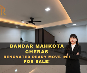 Newly Renovated Bandar Mahkota Cheras 2 Storey For Sale Move in ...