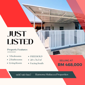 FREEHOLD Renovated Single Storey Terrace Bukit Serindit Ujong Pasir ...