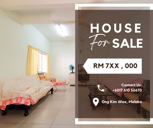 FREEHOLD Double Storey Semi-D Ong Kim Wee Melaka City for Sale @RM788 ...
