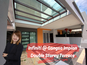 Facing South Double Storey Terrace Gangsa Impian Infiniti Durian ...