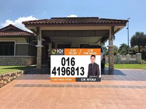 Ipoh meru valley golf resort super big single storey bungalow house for ...