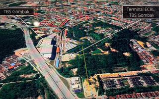 GOMBAK Prime residential land near Terminal Bersepadu /ECRL/MRT Gombak ...