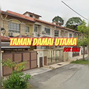 Puchong Bandar Kinrara Taman Damai Utama Double storey for Sale @RM708 ...