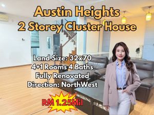 Austin Heights Double Storey Cluster House Fully Renovated Unit For ...
