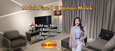 Molek Pine 4 @ Taman Molek Fully Furnished Unit For Rent for Rental ...