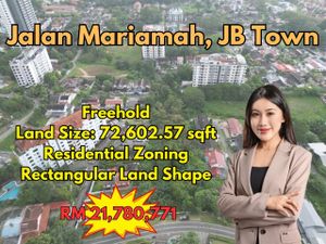 Jalan Mariamah @ JB Town Residential Zoning Land For Sale for Sale ...