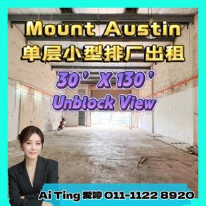 Mount Austin Factory (Single Storey Terrace Factory) for Rental @RM5 ...