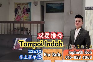 Tampoi Indah - Double Storey Terrace House For Sale for Sale @RM528,000 ...