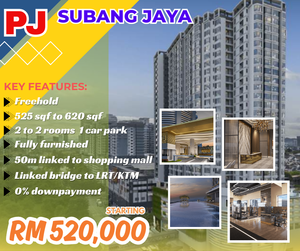 Pinnacle Subang Jaya | Next to Subang Parade Shopping Mall for Sale ...