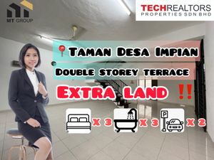 TAMAN DESA IMPIAN KULIM DOUBLE STOREY TERRACE WITH EXTRA LAND FOR SALE ...