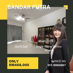 Jalan Rajawali, Bandar Putra Kulai - Single Storey Terrace House For ...