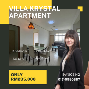 Villa Krystal Apartment @ Selesa Jaya Skudai Fully Furnish Unblock View ...