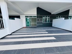 古来IOI@Piccolo 全新二手围篱保安特大单层排屋出售 24x70｜围篱保安｜永久地契｜面向东北 Unblock View Jalan ...