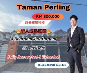 Taman Perling Double Storeys Superlink House for Sale @RM800,000 By ...